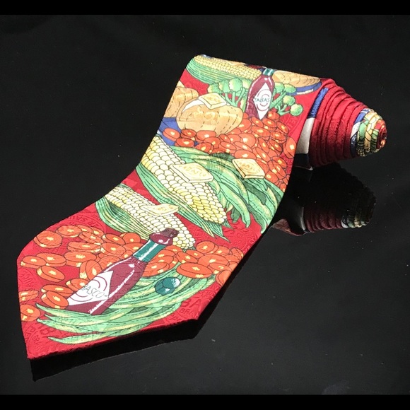 Tobasco | Accessories | Tabasco Hot Red Corn Baked Potato Tie | Poshmark